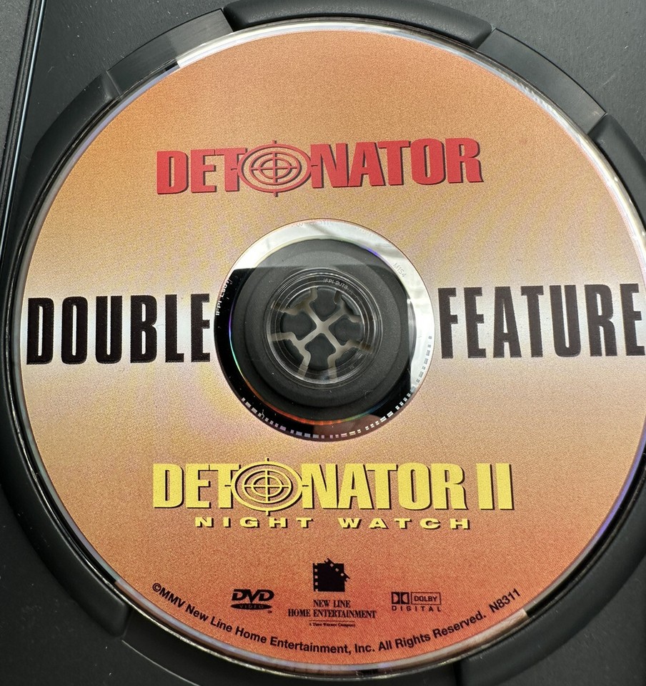 DOUBLE FEATURE DVD DETONATOR & DETONATOR II Night Watch 794043831126 | eBay