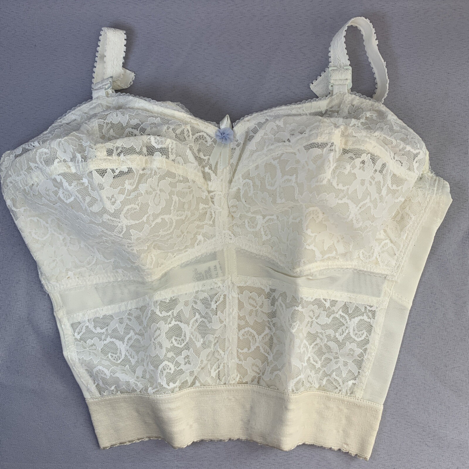 Vintage 1960s Pennyrich long line bra drop front bra … - Gem