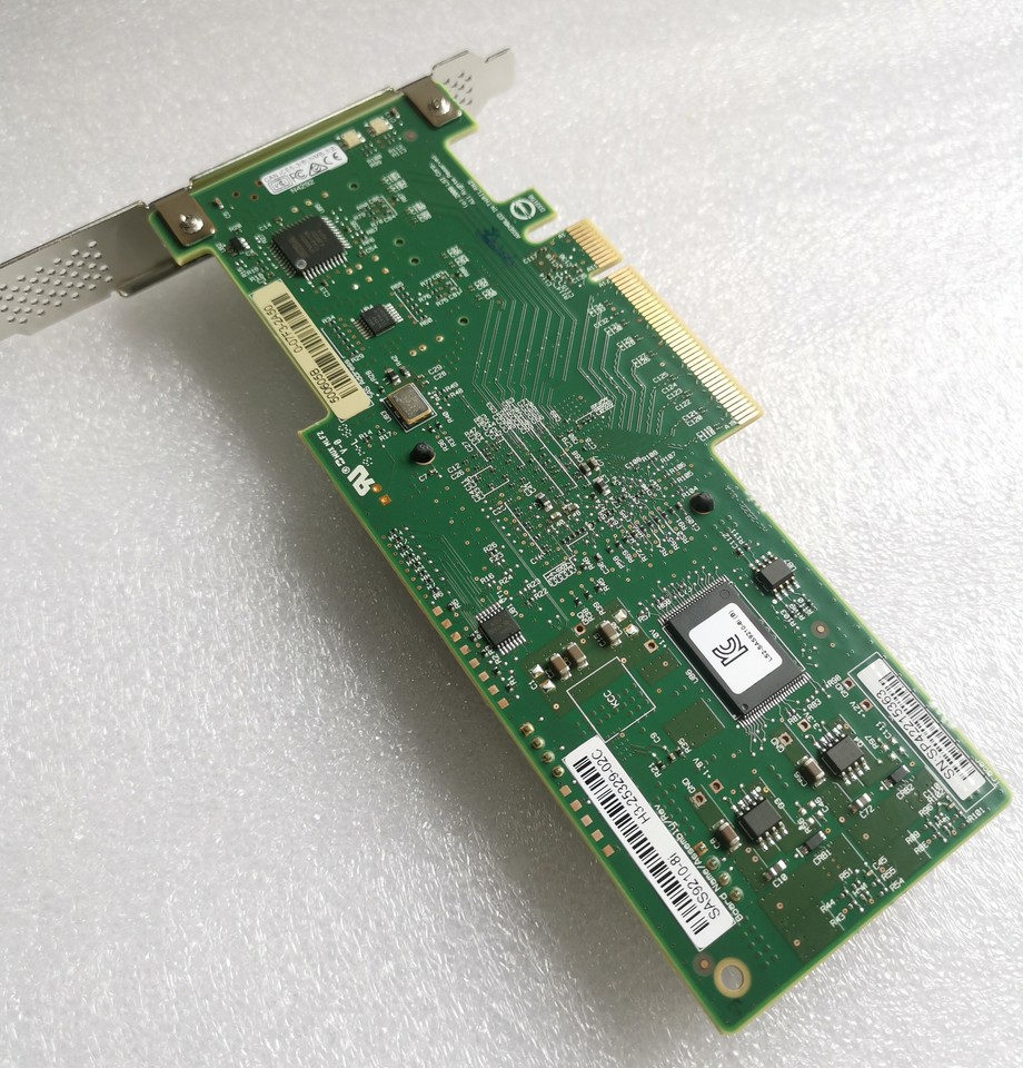 LSI SAS 9210-8i 8-port 6Gb/s PCIe HBA RAID SATA Controller card= 9211 ...