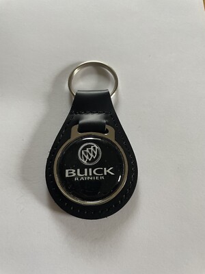 Buick Rainier Keychain Buick Black Leather Key Chain | eBay