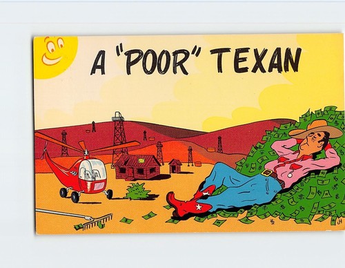 Postcard A Poor Texan Texas USA | eBay