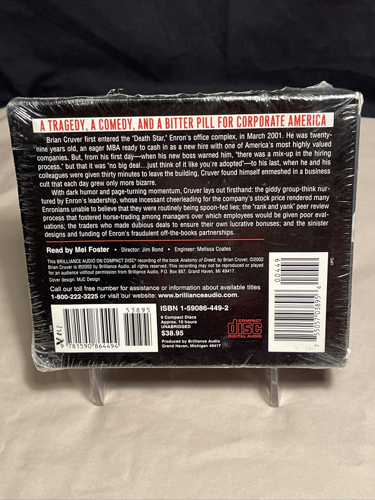 Anatomy of Greed : The Unshredded Truth from an Enron Insider by Brian ...