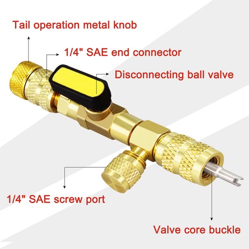 Valve Core Removal Tool HVAC AC Schrader Tool R410A Mini Split Pro | eBay