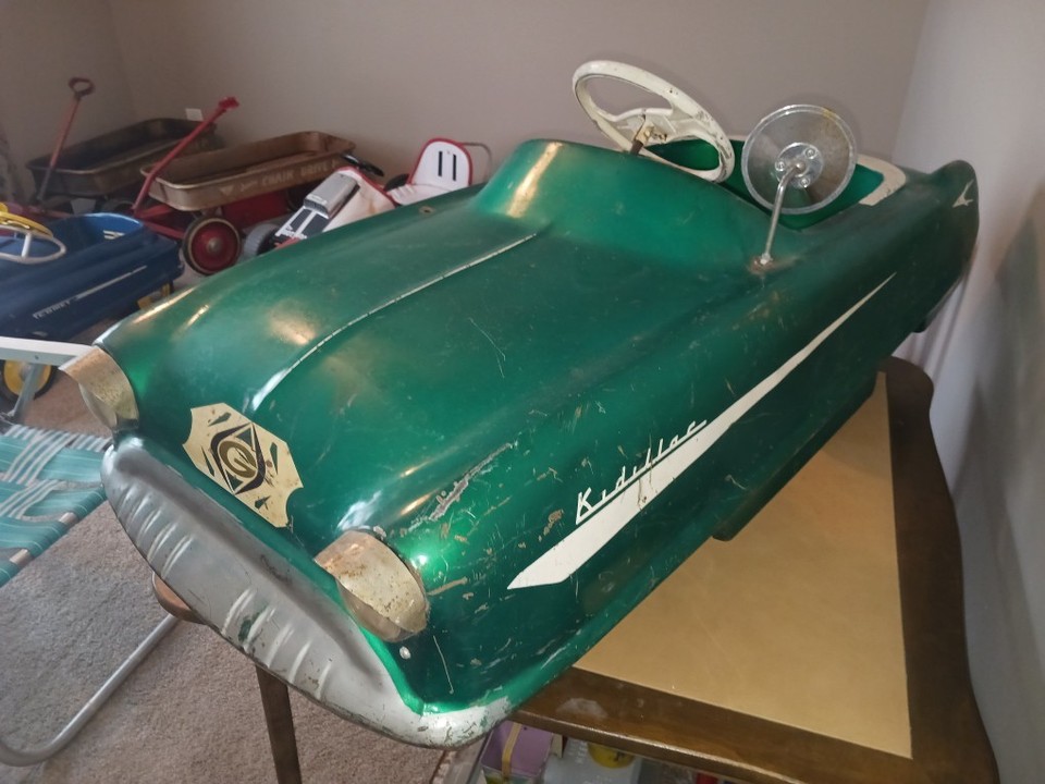 1950's Garton Kidillac Chain Drive Pedal Car | eBay