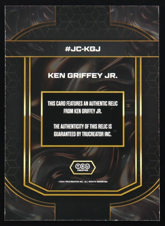 Ken Griffey Jr. 2024 TruSport Jumbo Trucreator Cracked Ice #15 #JC-KGJ ...