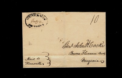 Early 1830s UNIVERSITY OF VIRGINIA Black Oval - Charles C. Cocke while ...