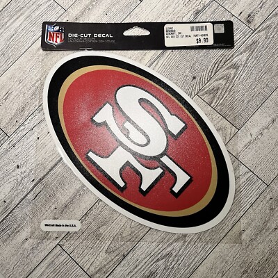 SAN FRANCISCO 49ERS 3"X5” MULTI-USE DECAL PERFECT FOR CAR WINDOWS | eBay