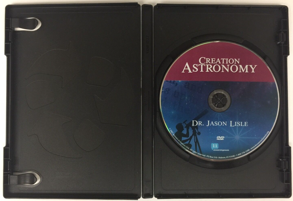CREATION ASTRONOMY Jason Lisle DVD The Universe Through The Bible 2006 ...