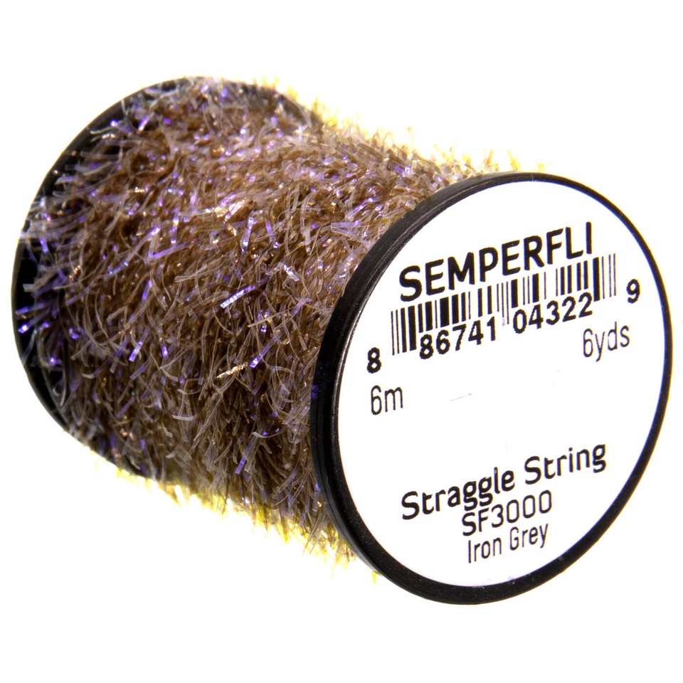 SEMPERFLI STRAGGLE STRING - Fly Tying Micro Chenille - 45 Colors ...