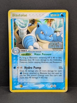Blastoise 14/100 Crystal Guardians Reverse Holo Rare Pokemon TCG ...