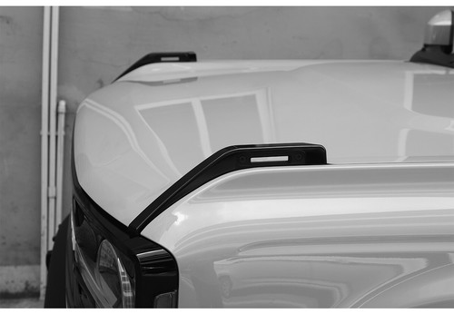 For Ford Bronco 2021-2023 black Engine Hood Hinge Cover Decor Trim ...