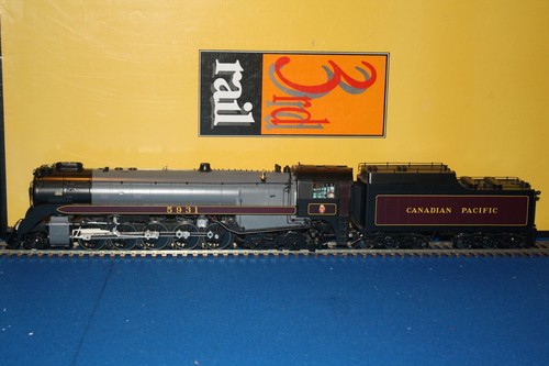 3RD Rail Brass C.P.R. 2-10-4 Selkirk Painted New | eBay