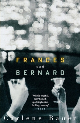 Carlene Bauer Frances and Bernard (Paperback) (US IMPORT) | eBay