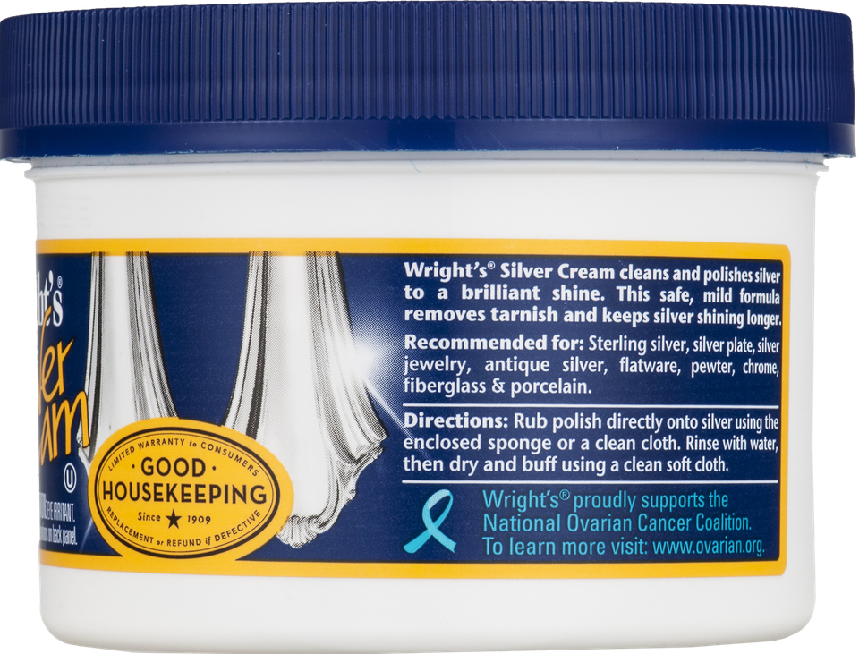 Wright's SILVER CREAM ALL PURPOSE CLEANER POLISH for ALL SILVER REMOVES ...