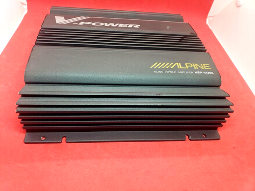 Vintage Old School ALPINE V- POWER Car MONO AMPLIFIER AMP MRP-M200 ...
