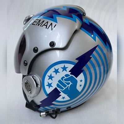ICEMAN Pilot Fighter Helmet TOP GUN HGU-33 Repro | eBay