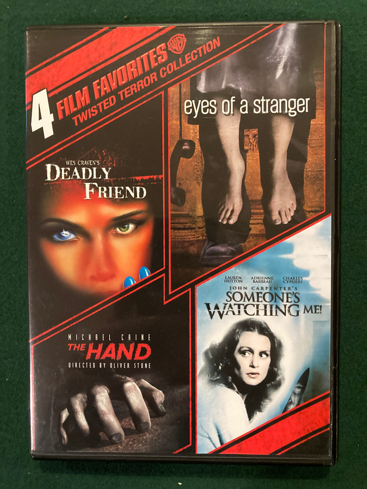Twisted Terror Collection: 4 Film Favorites (DVD, 4-Disc Set) Craven ...