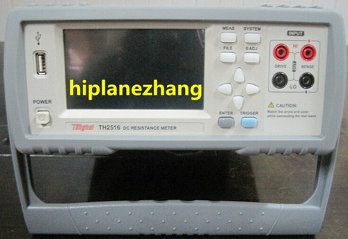 Hi-accuracy 0.05% DC Resistance Milliohm Meter 1u-2M Ohm 4.3'' TFTLCD ...