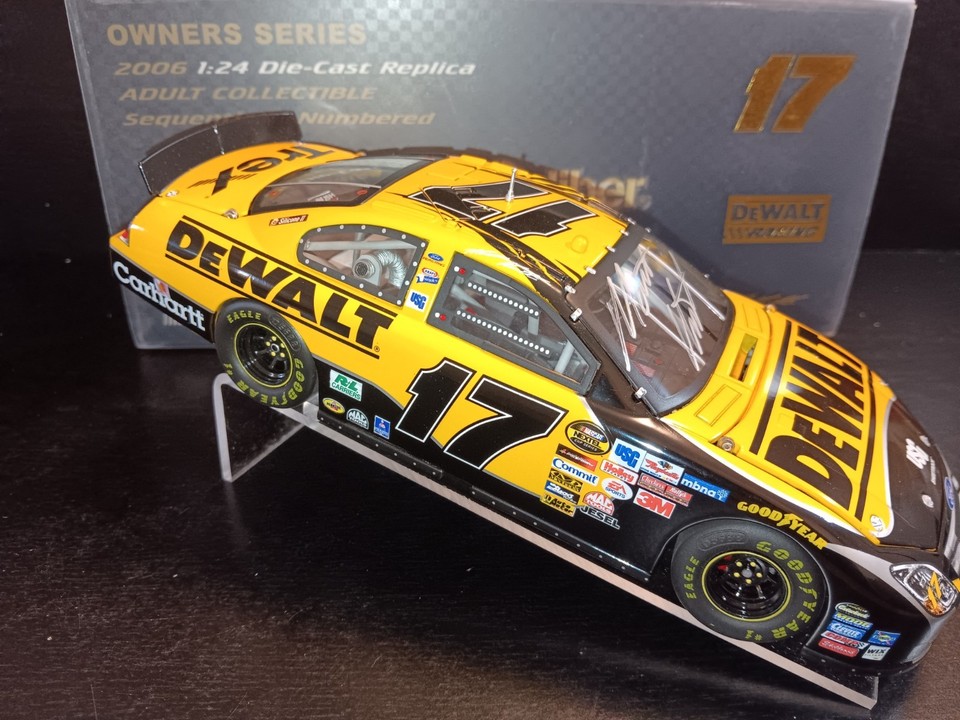 Autographed 2006 Matt Kenseth Dewalt Tools Team Caliber NASCAR Diecast ...