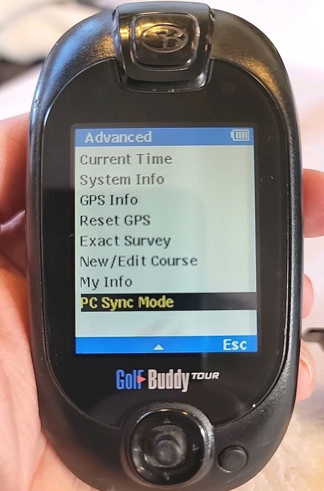 Golf Buddy Tour / Pro Compact Golf Rangefinder GPS Device Complete DSC ...