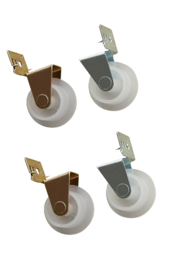 Nylon Drawer Guide Rollers Assembly, Kitchen Drawer Slide Rollers- 4 ...