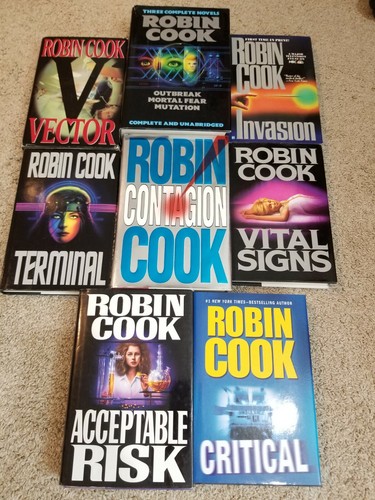 Robin Cook Lot of 10 Books - Terminal, Contagion, Invasion, Vector ...