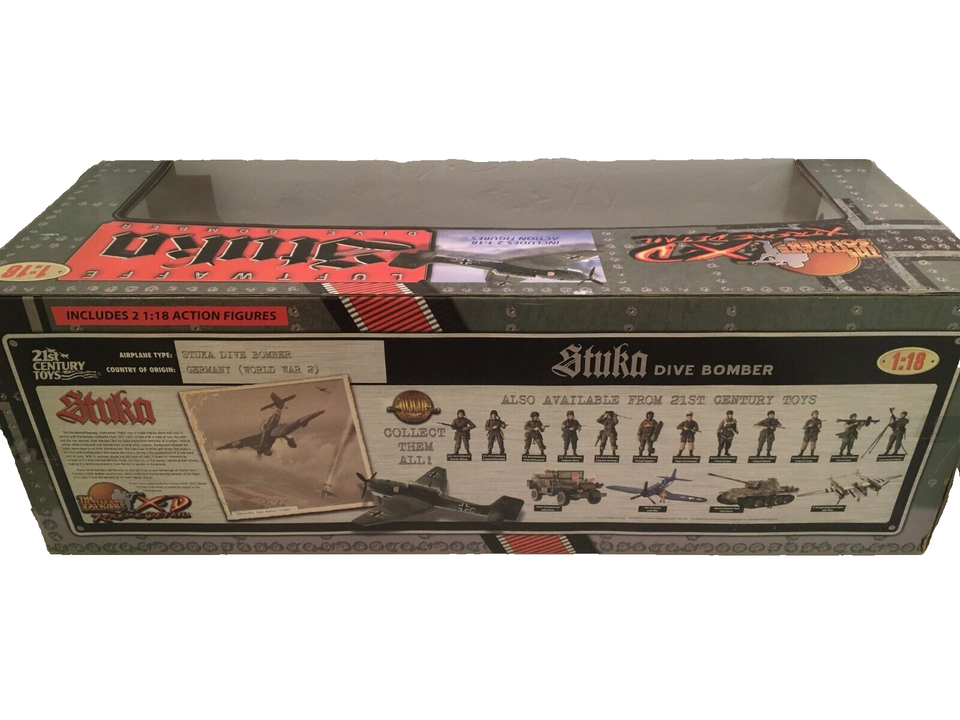 Rare 1:18 Ultimate Soldier German JU-87 Stuka Desert Snake - NIB | eBay