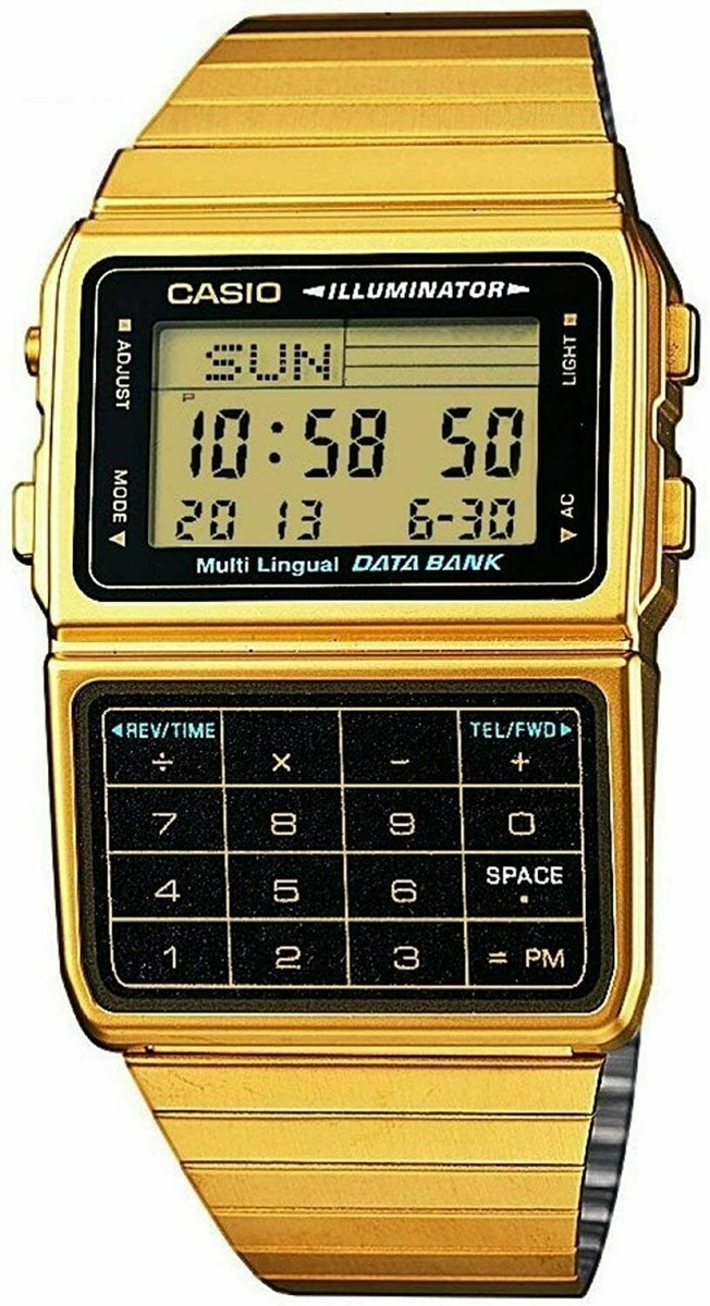 Casio Databank Stainless Steel Case Wristwatches for sale - eBay Casio Databank Stainless Steel Case Wristwatches for sale - eBay