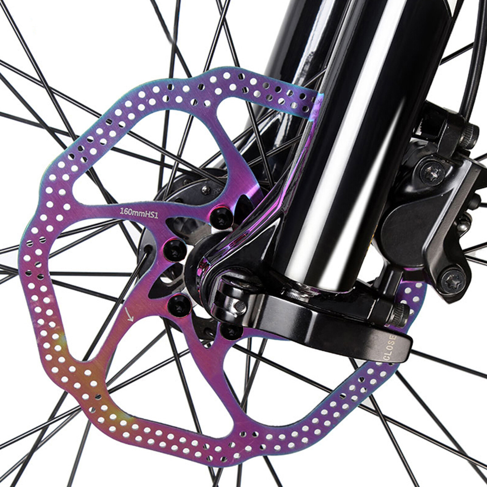 160mm 180mm 203mm Disc Brake Rotor MTB Bike 6 Bolt Front Rear Rotor for ...