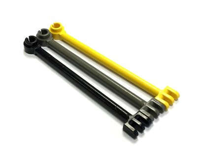 LEGO 4319 Hinge Bar 8L w 3 Fingers & Open End Stud x1- Select Colour ...
