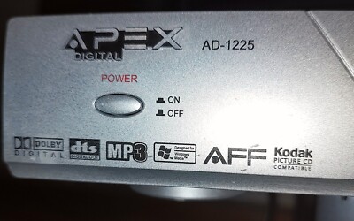 Apex AD-1225 DVD Player Grey 699339912254| eBay