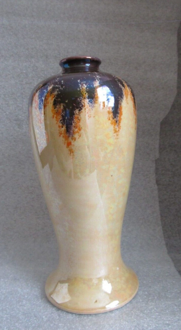 Antique 🍑 Art Deco NORITAKE Porcelain Fairy Luster Oil Spot Dripware ...