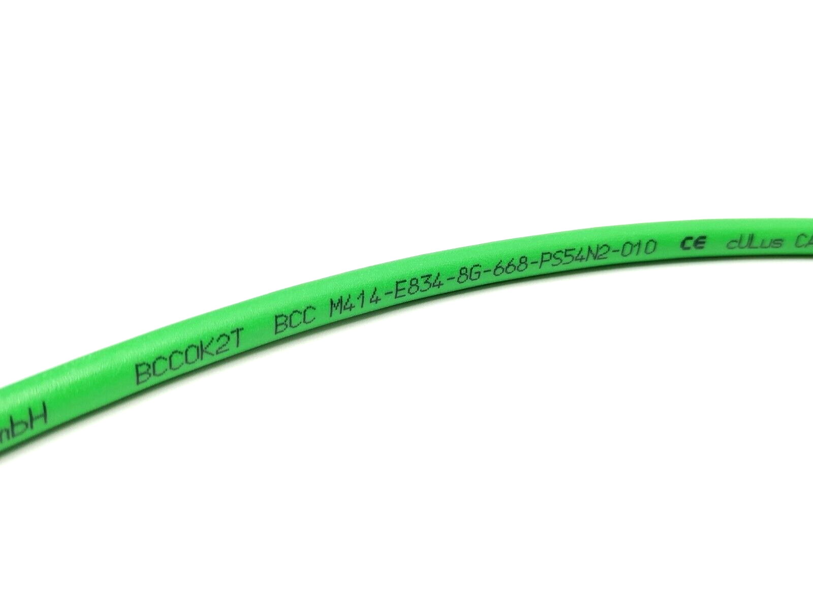 Balluff BCC0K2T Double Ended Cordset 1m BCC M414-E834-8G-668-PS54N2-010 ...