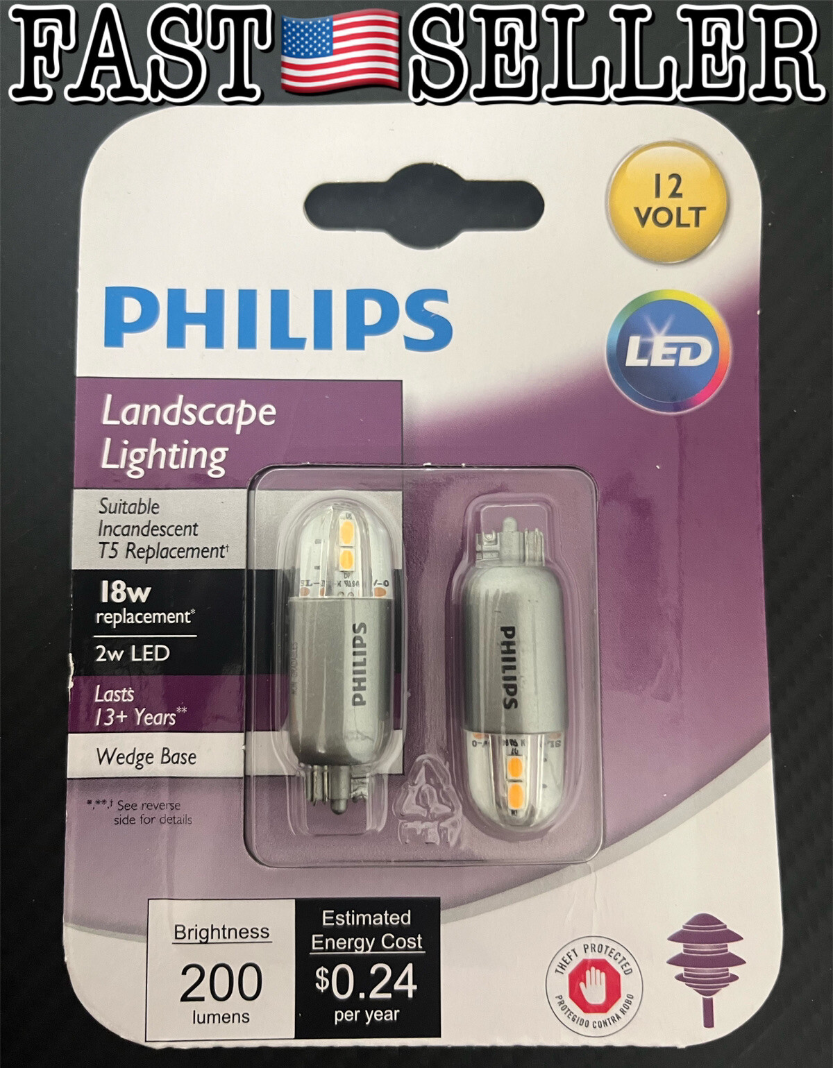 Philips+Landscape+Lighting+T5+LED+Bulb+18w+Replacement+12+Volt for sale ...