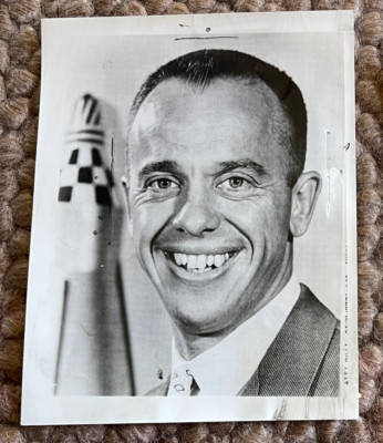 Nasa Project Mercury Alan Shepard Vintage type one Press Photo | eBay