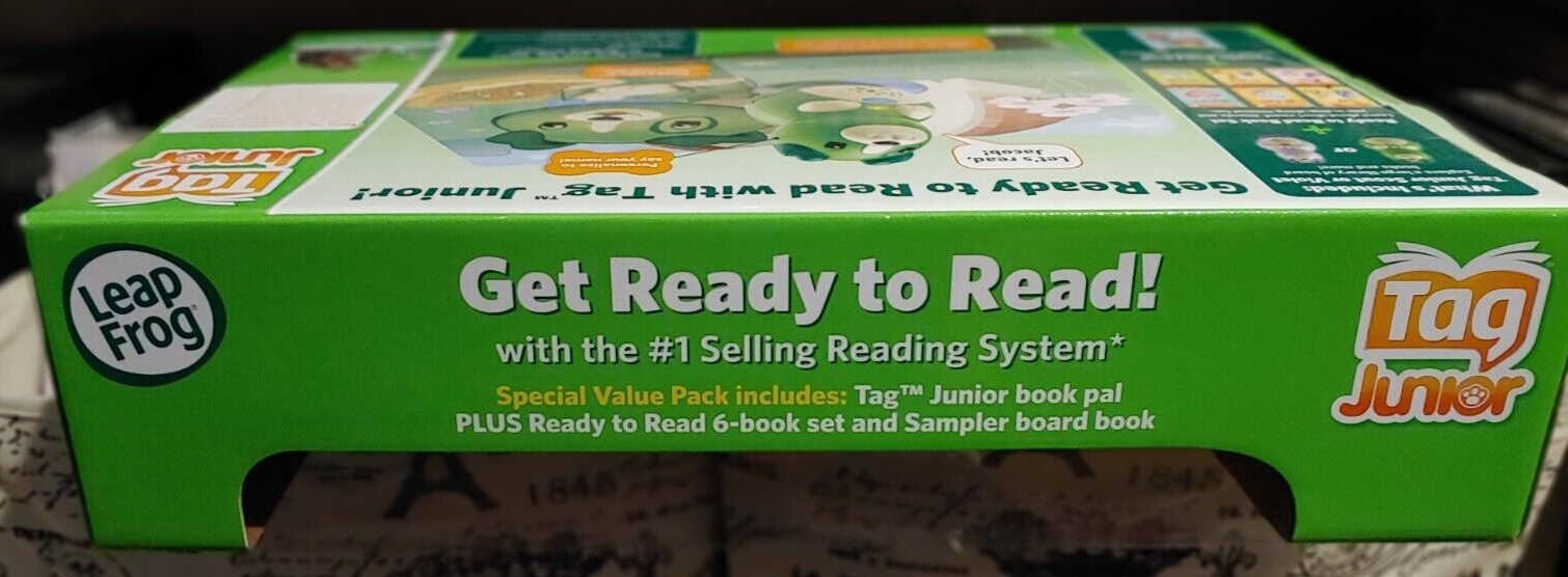SEALED: Tag Junior Book Pal & 6 Ready To Read Books+1 Board Book RARE ...