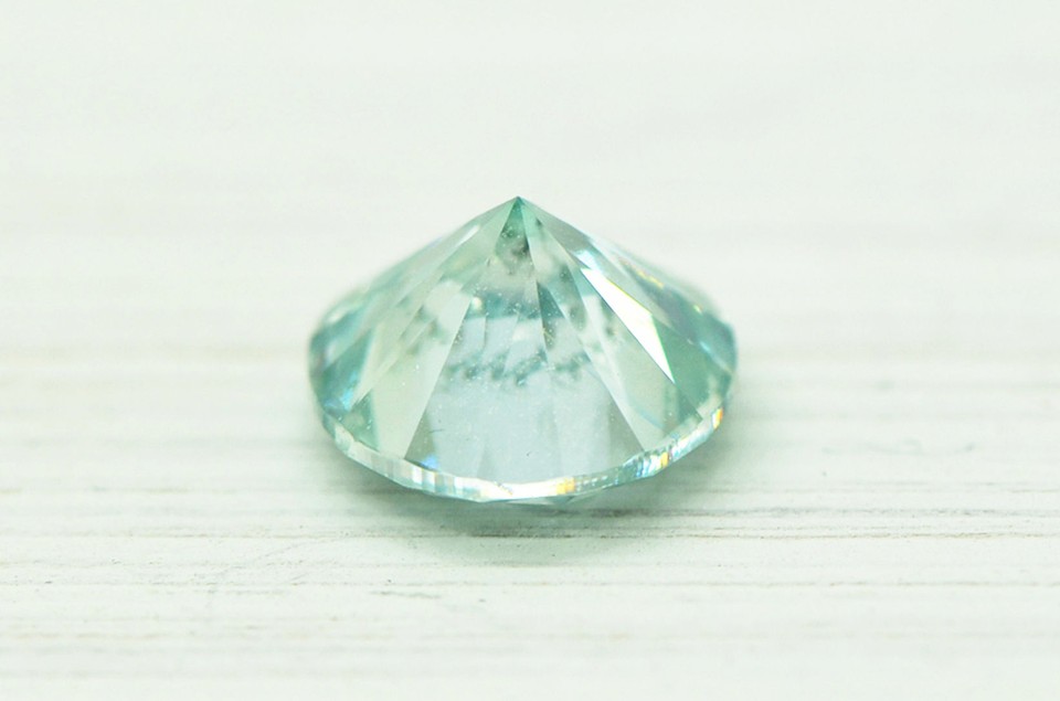 Loose Round Shape Diamond Fancy Blue Color SI1 Certified Enhanced 1.85 ...