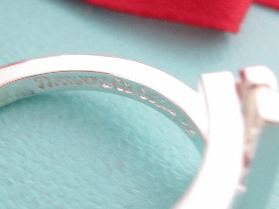 Tiffany & Co Silver Gehry Axis Ring Band Size 6 | eBay