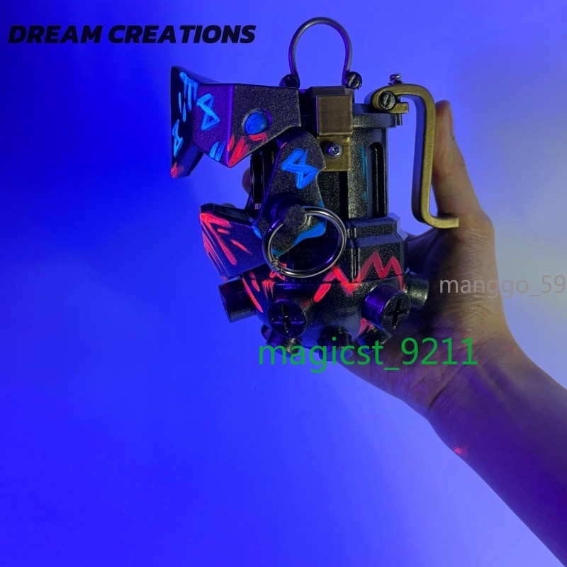 NEW Arcane: League of Legends LOL Jinx Grenade Cosplay Props Halloween ...