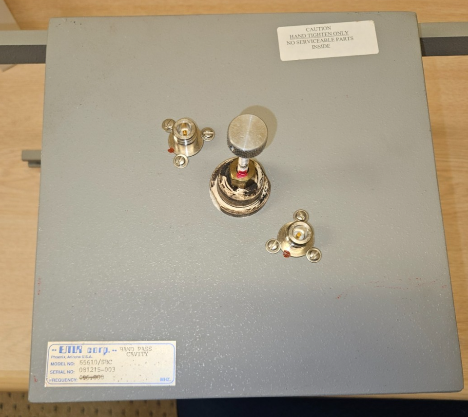 EMR Band Pass Cavity 65610/SBC RF Bandpass Filter | eBay