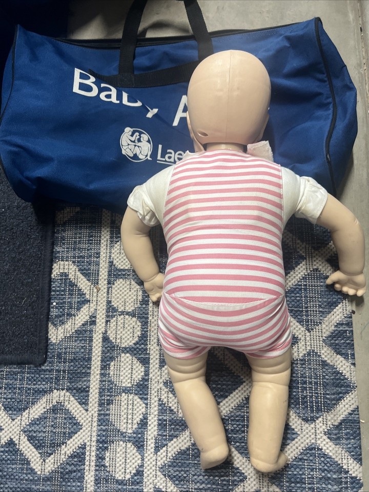 LAERDAL BABY ANNE INFANT CPR NURSING TRAINING MANIKIN WITH BAG #5 | eBay