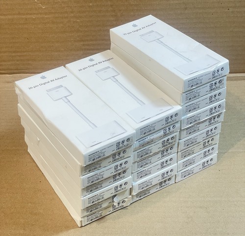 Lot of 23(23pcs) Genuine Apple MD098ZM/A A1422 30 Pin HDMI Digital AV ...