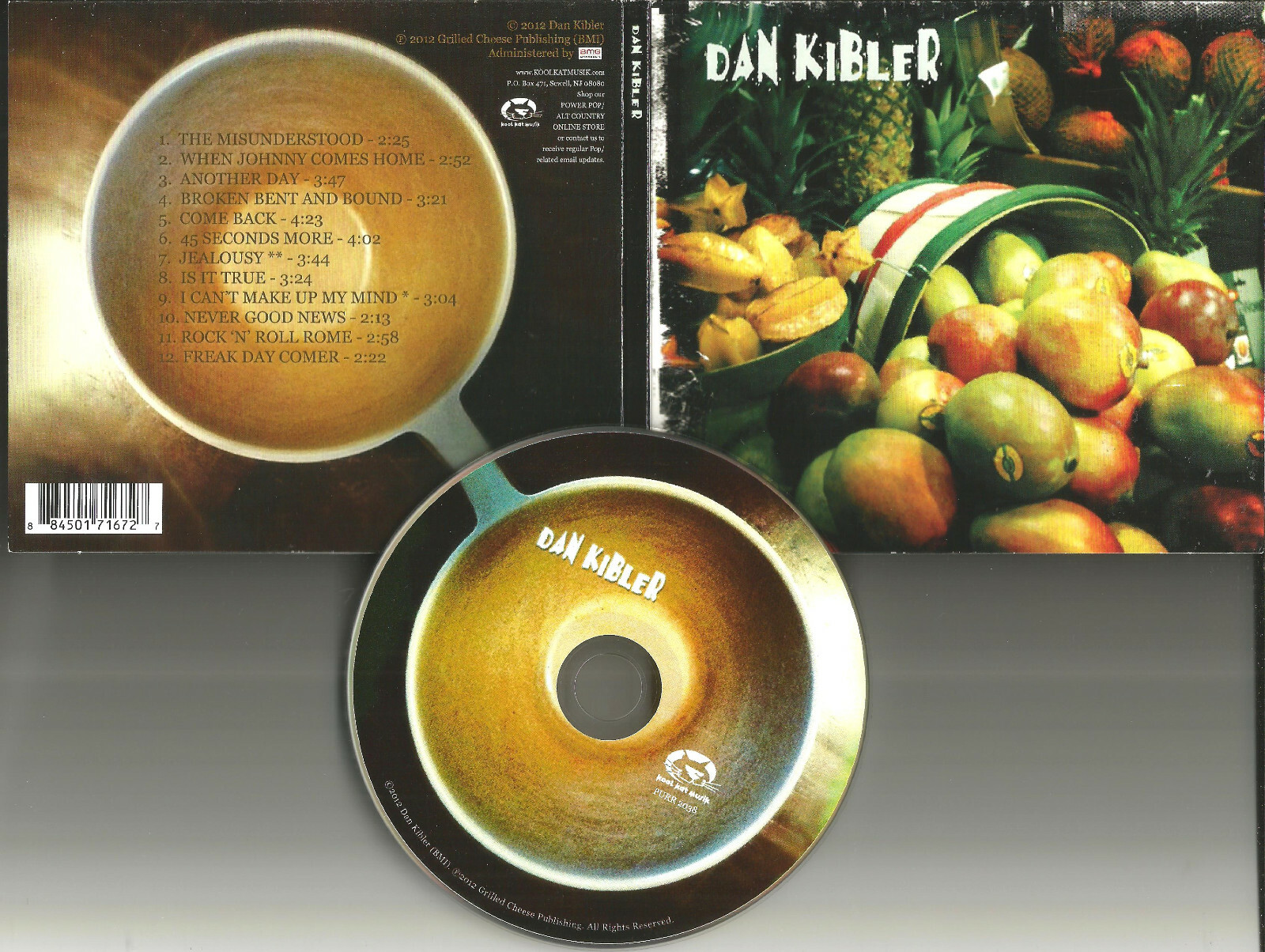 DAN KIBLER Self titled 2012 OUT OF PRINT USA CD 12 Tracks | eBay
