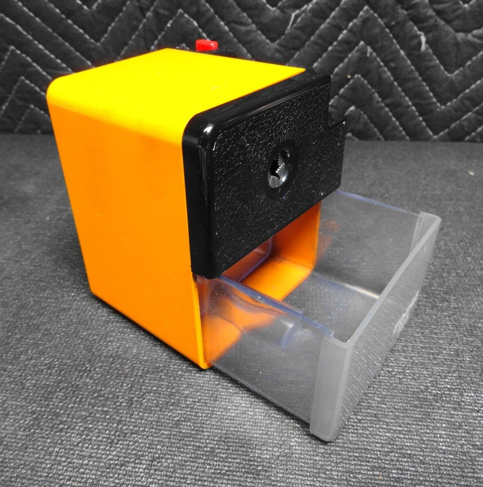 Vintage Dahle 166 Any Size Pencil Sharpener - Made in Germany, Orange ...