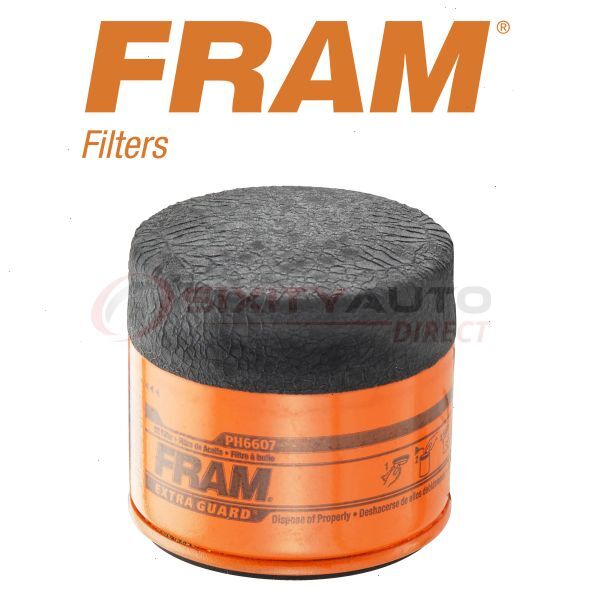 Fram PH6607 - cross reference oil filters | oilfilter-crossreference.com