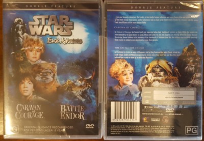 EWOKS STAR WARS AN EWOK ADVENTURES CARAVAN OF COURAGE & BATTLE FOR ...