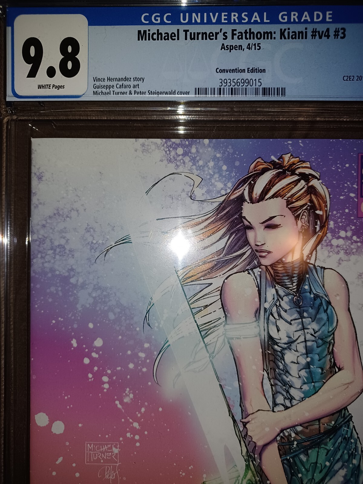 Michael Turner's Fathom: Kiani V4 #3 C2E2 2015 Exclusive Cgc 9.8 | eBay