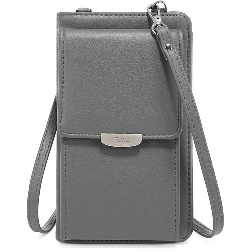Womens Small Crossbody Wallet Leather Sling Shoulder Bag Card Phone ...