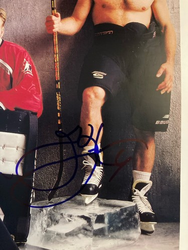 Martin Brodeur Scott Stevens Devils Team Canada Autographed Signed ...