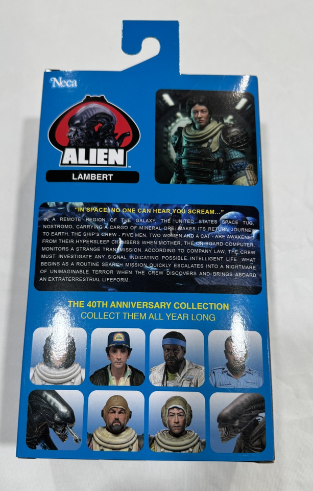 NECA Aliens Alien 40th Anniversary Lambert in Compression Suit 7 ...